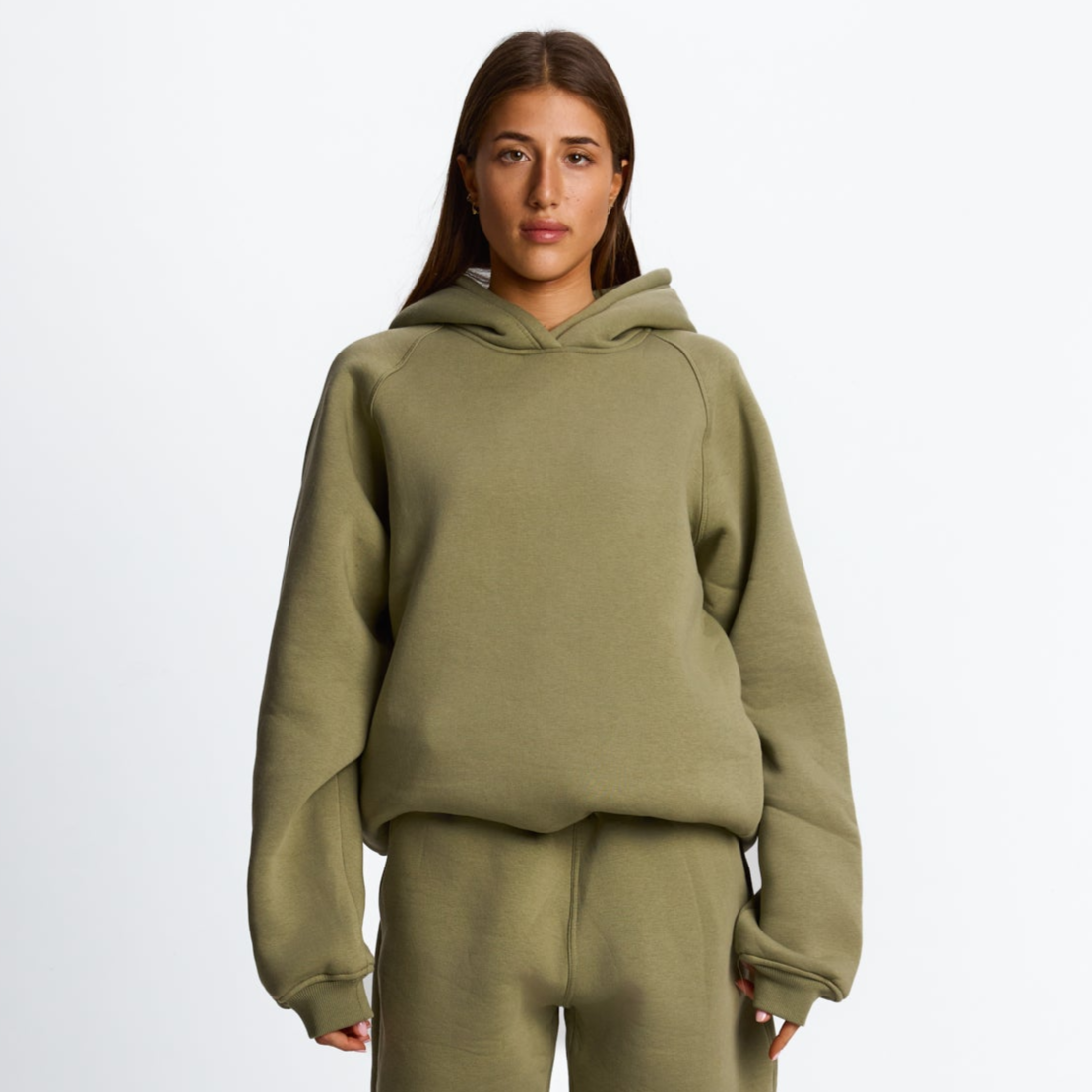 Women Matcha Green Hoodie – southsidelabel.com